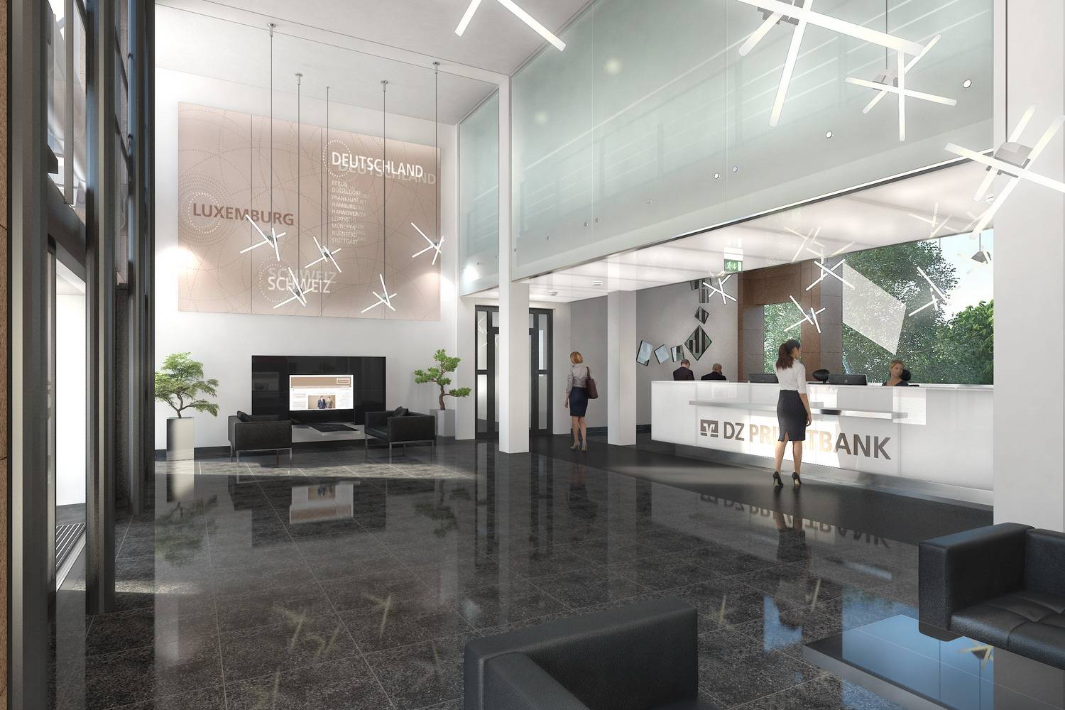 DZ Privatbank à Strassen - Atelier d'Architecture Dariusz Pawlowski