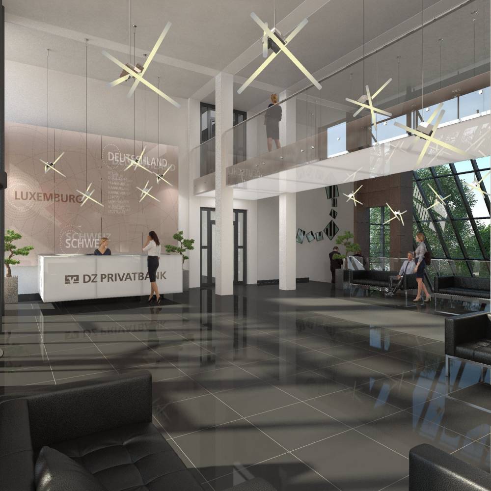 DZ Privatbank à Strassen - Atelier d'Architecture Dariusz Pawlowski