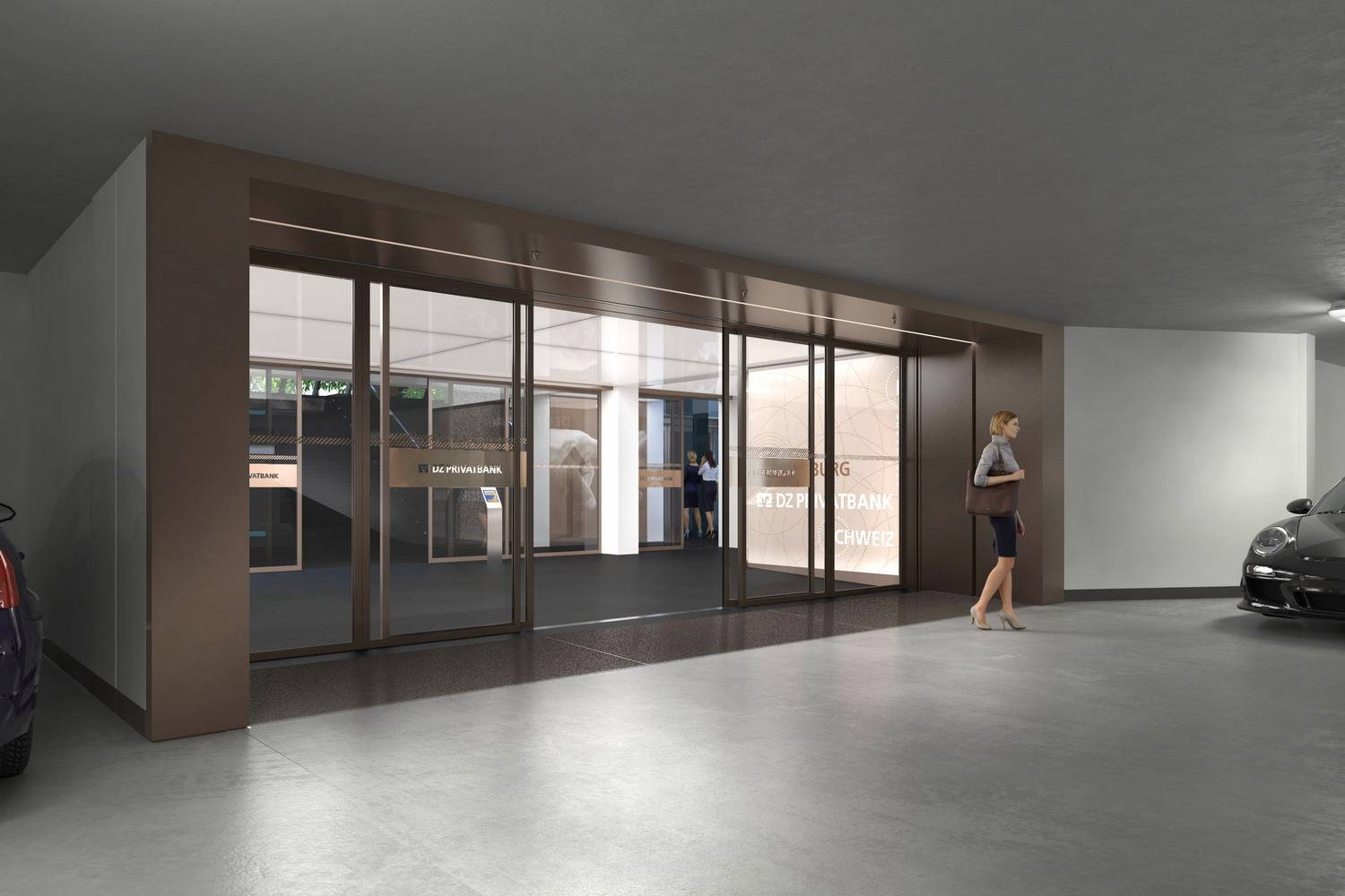 DZ Privatbank à Strassen - Atelier d'Architecture Dariusz Pawlowski