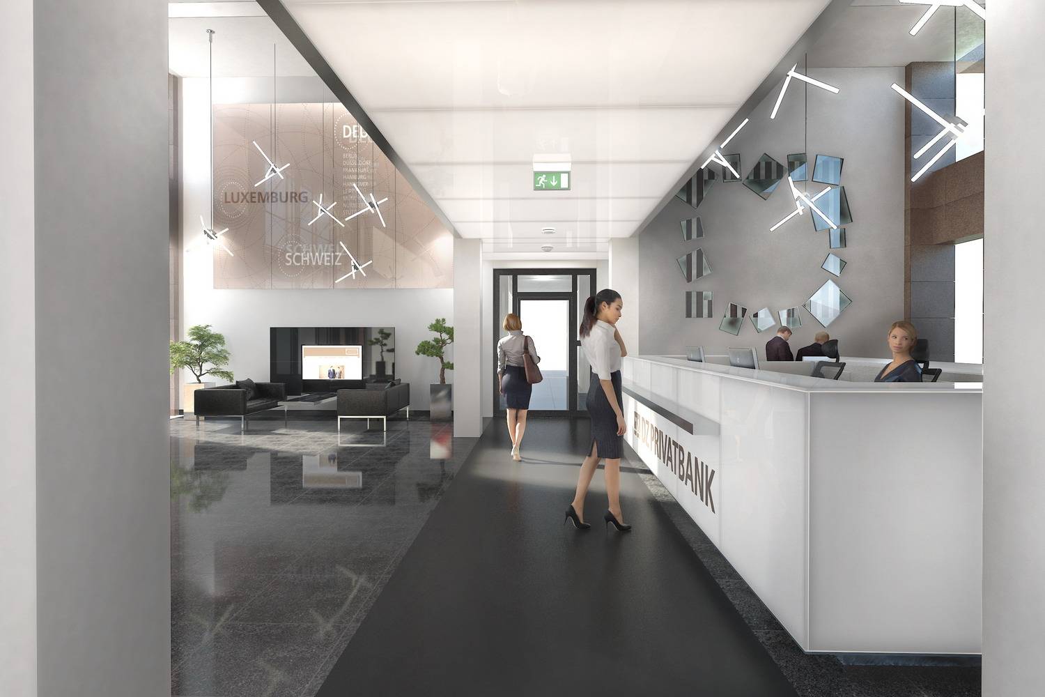 DZ Privatbank à Strassen - Atelier d'Architecture Dariusz Pawlowski